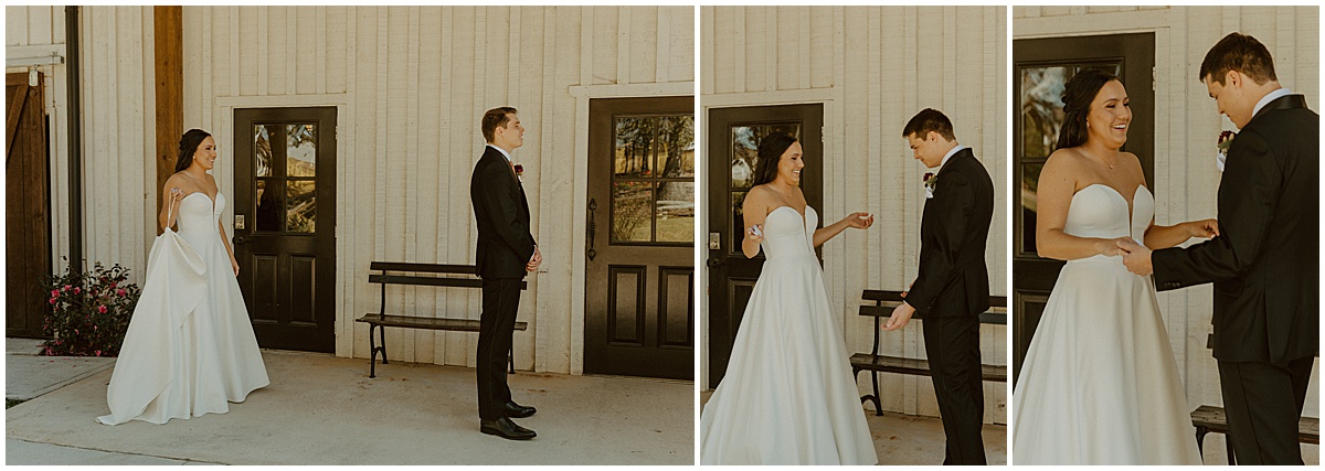 First Look location Ideas | North Georgia Wedding Venue