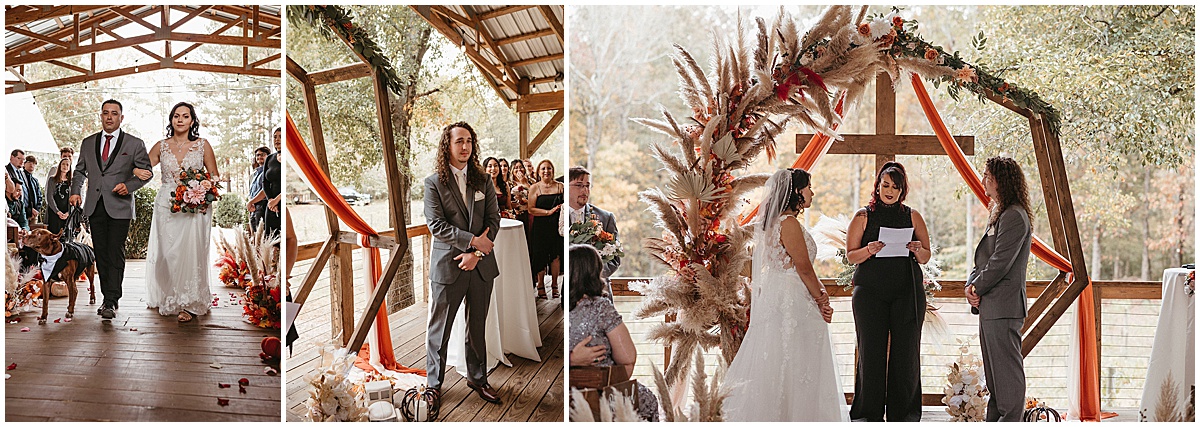 Outdoor October Wedding | Koury Farms Weddings & Events