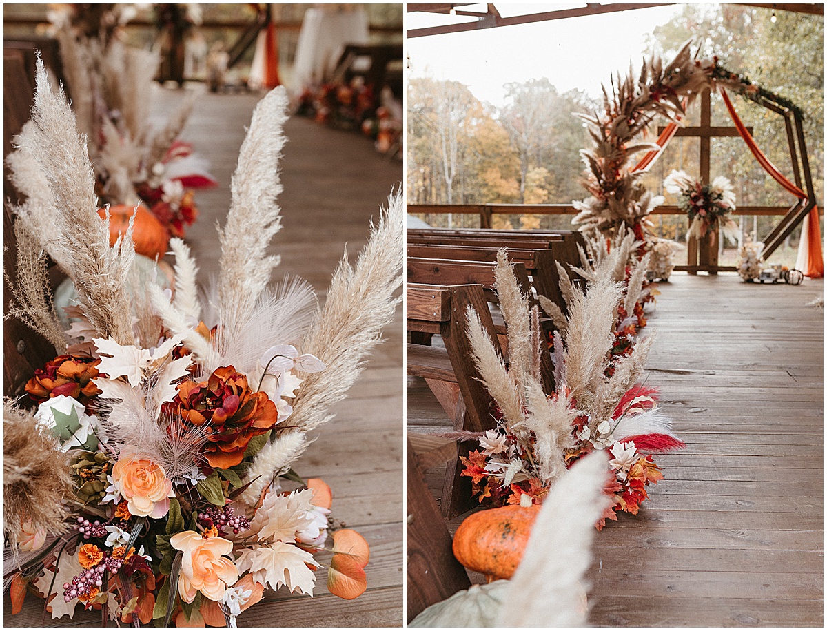 Outdoor October Wedding | Koury Farms Weddings & Events