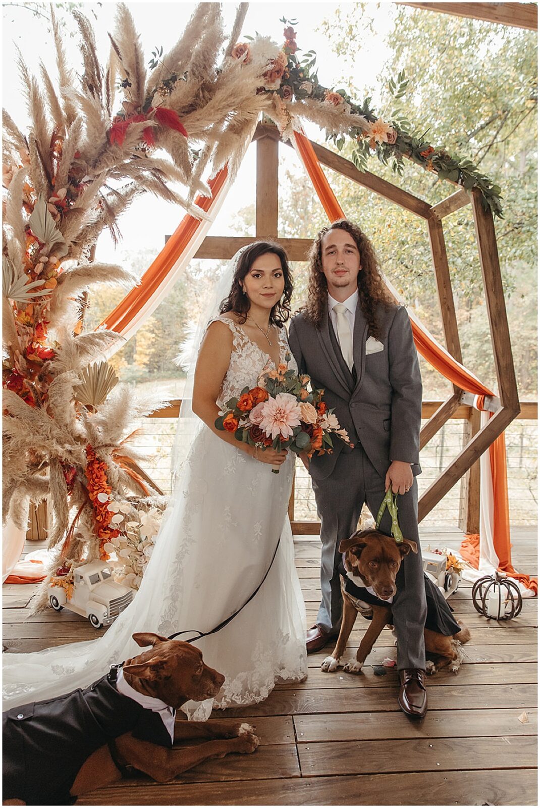 Outdoor October Wedding | Koury Farms Weddings & Events