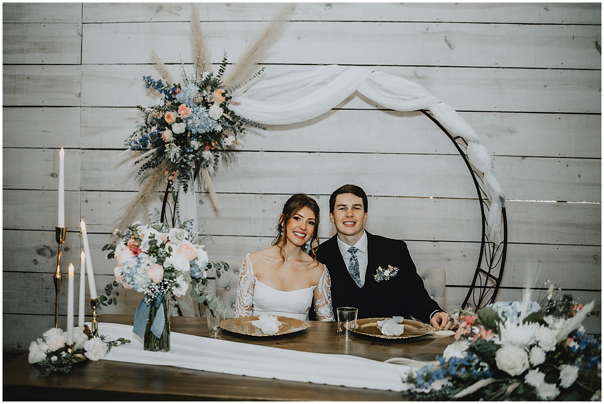 Whimsical Winter Wedding at Koury Farms, North Georgia